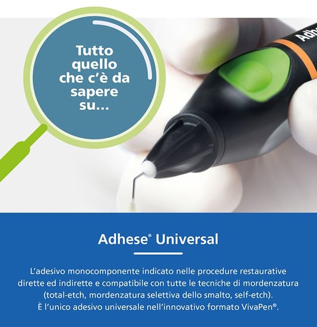 Adhese Universal: l'adesivo universale compatibile con tutte le ...